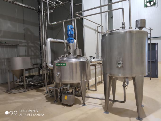 Auto CIP Cleaning 100000 LPH UHT Milk Processing Equipment